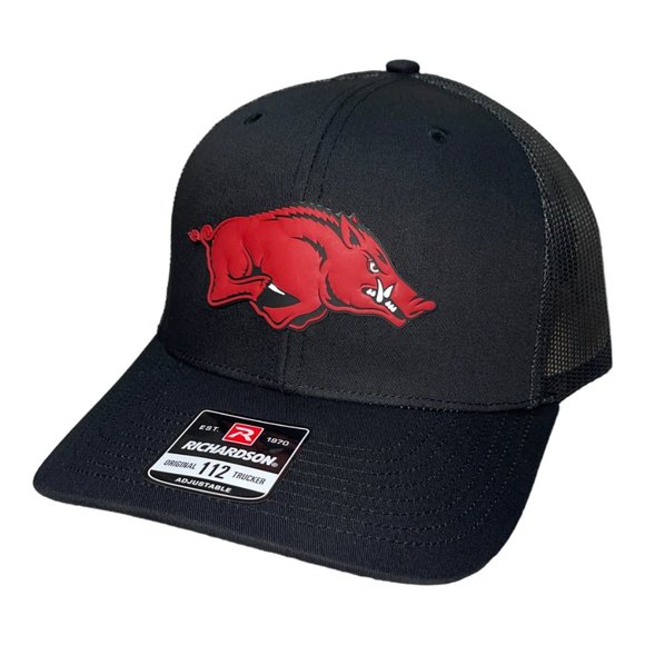 Nike | Accessories | Arkansas Razorbacks 3d Snapback Trucker Hat Black ...